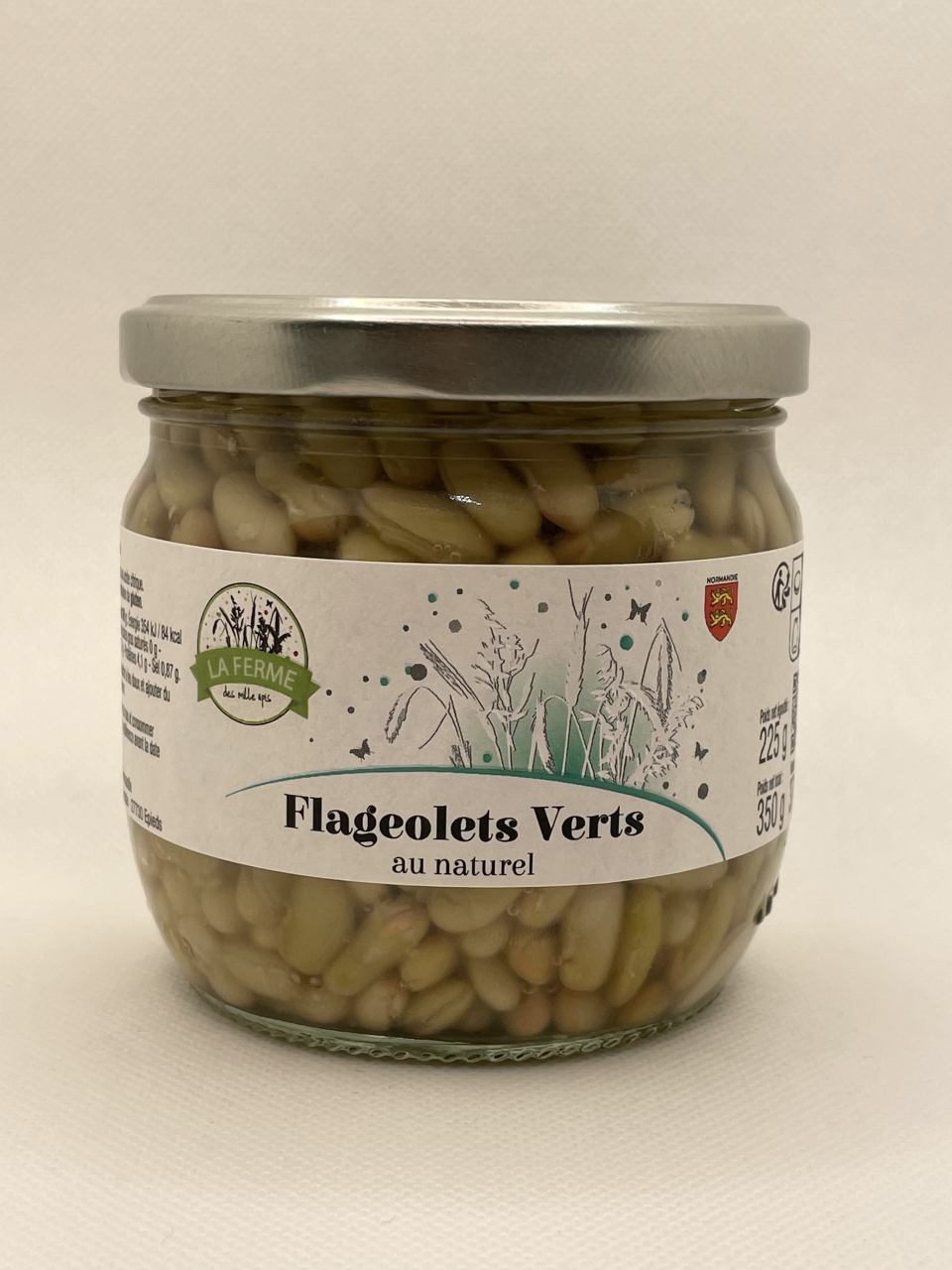 Flageolets au naturel 37cl - 37 cl - La Ferme Des Mille Epis Earl Pilet ...