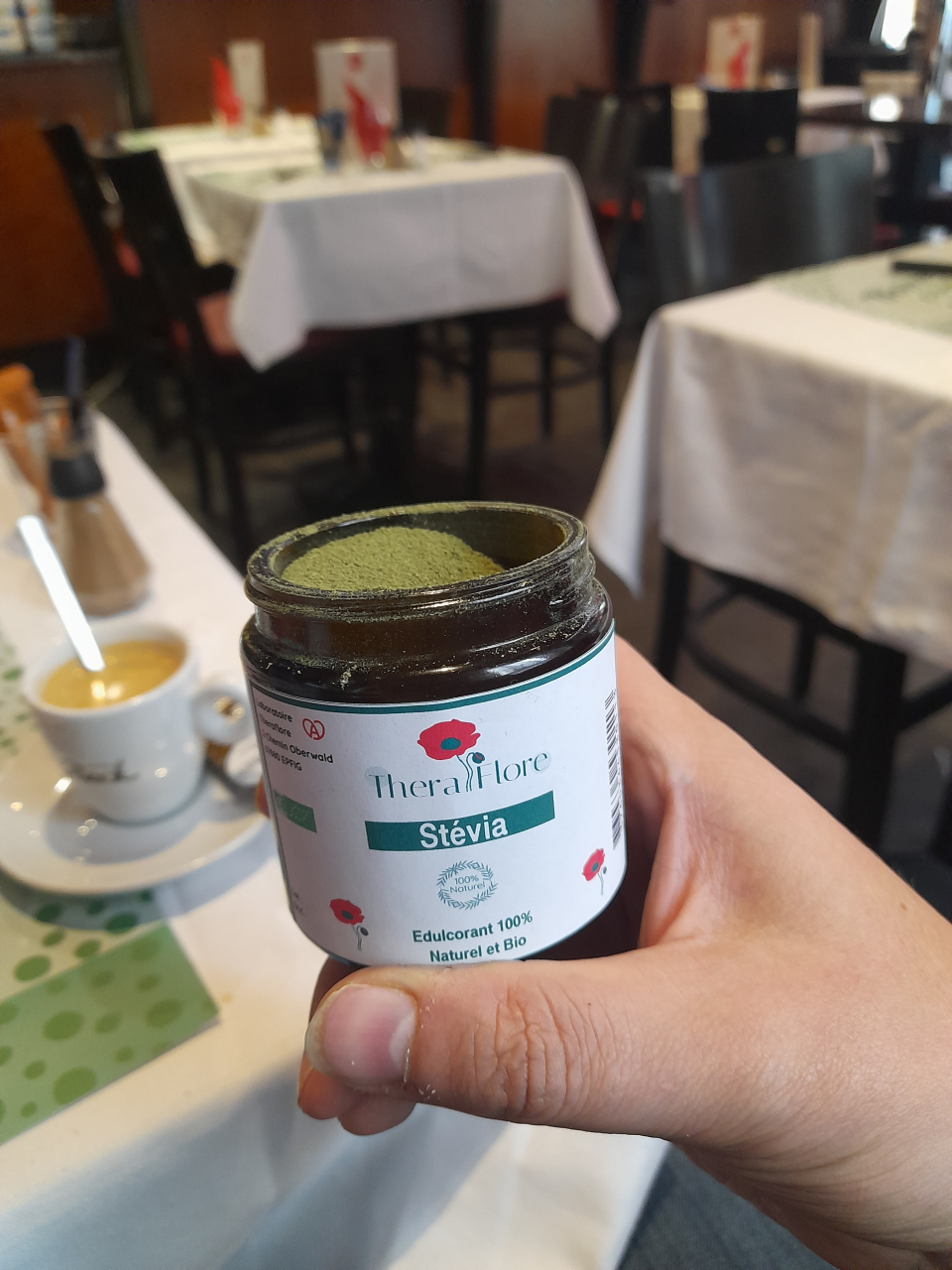 Stevia edulcorant naturel origine france - 50 g - Thera Flore - Locavor.fr