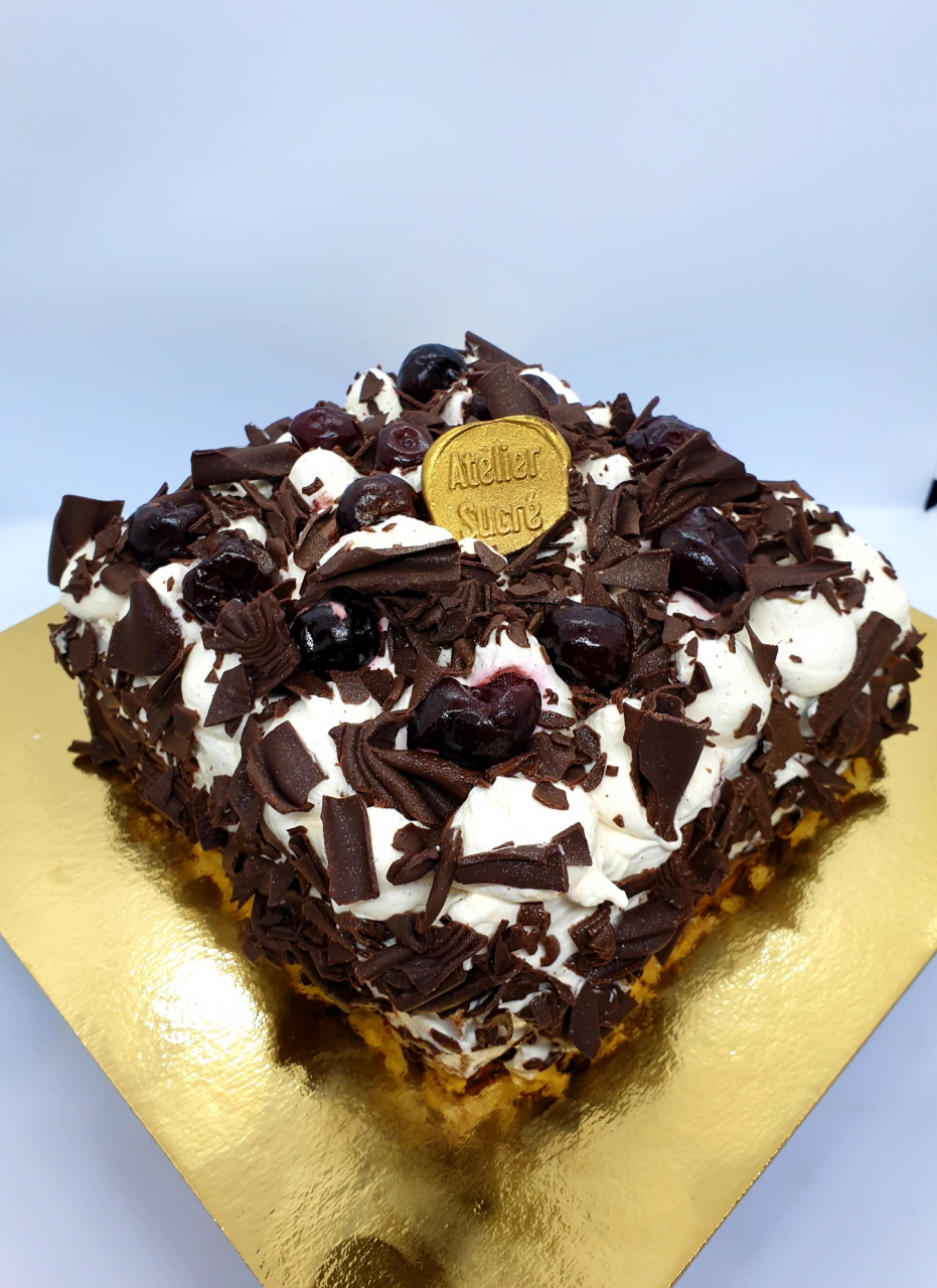 Forêt noire 6 parts - 1 u - Atelier Sucré - Locavor.fr