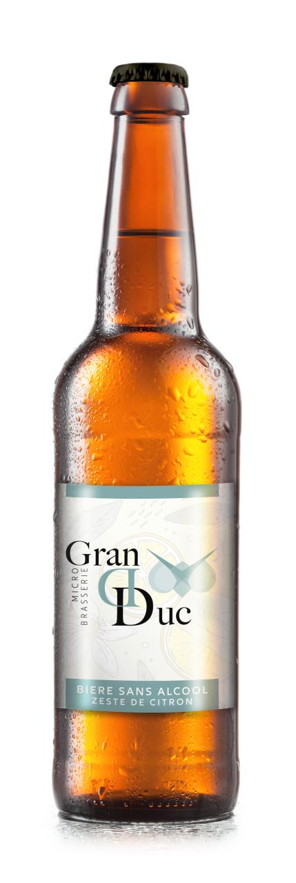 Bière blonde sans alcool 33cl - 33 cl - Grand Duc Microbrasserie ...