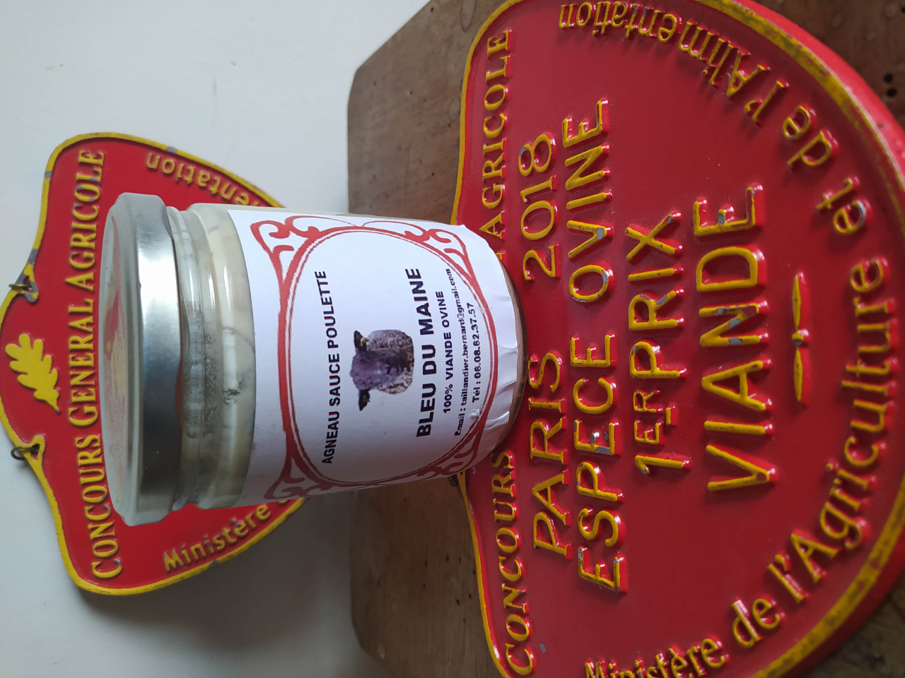 Agneau sauce poulette - 400 g - Bernard Taillandier - Locavor.fr