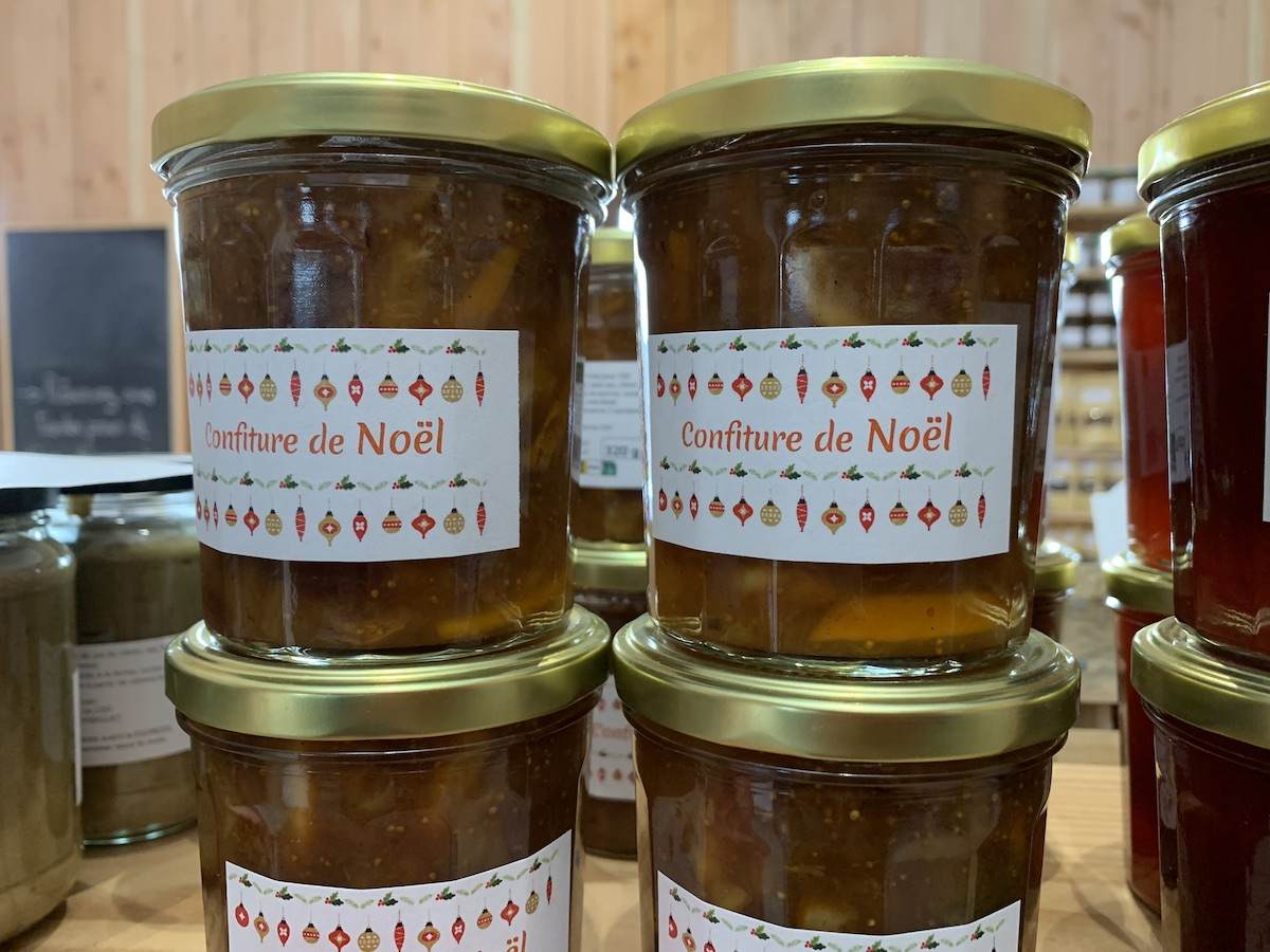 Confiture de noël - 320 g - Les Jardins Du Cep - Locavor.fr
