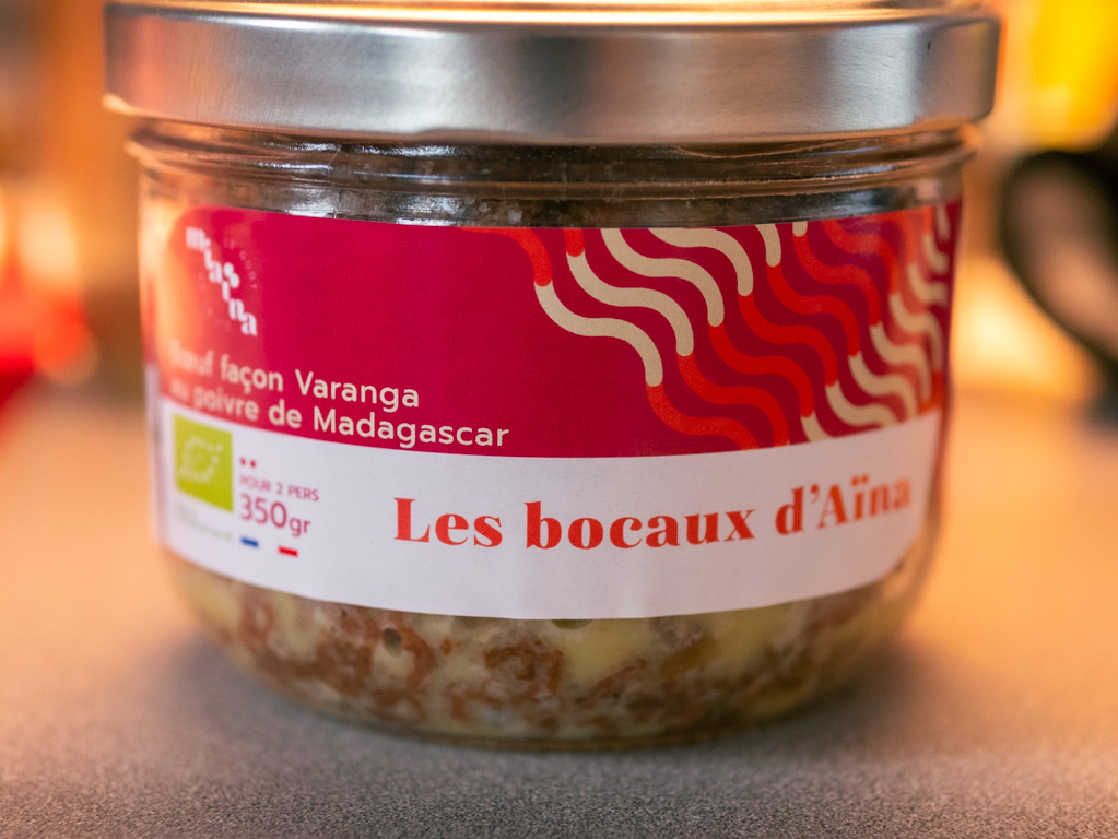 Bœuf façon varanga de madagascar - 350 g - Conserverie Miaïna - Locavor.fr