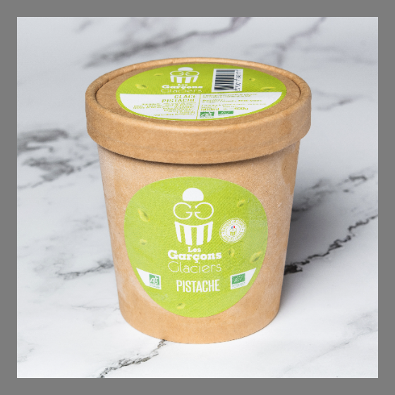 Crème glacée pistache (nouvelle recette) - 365 ml - Les Garçons ...