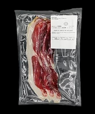 Jambon cru de porc noir gascon - 80 g - Domaine Ekoto - Locavor.fr