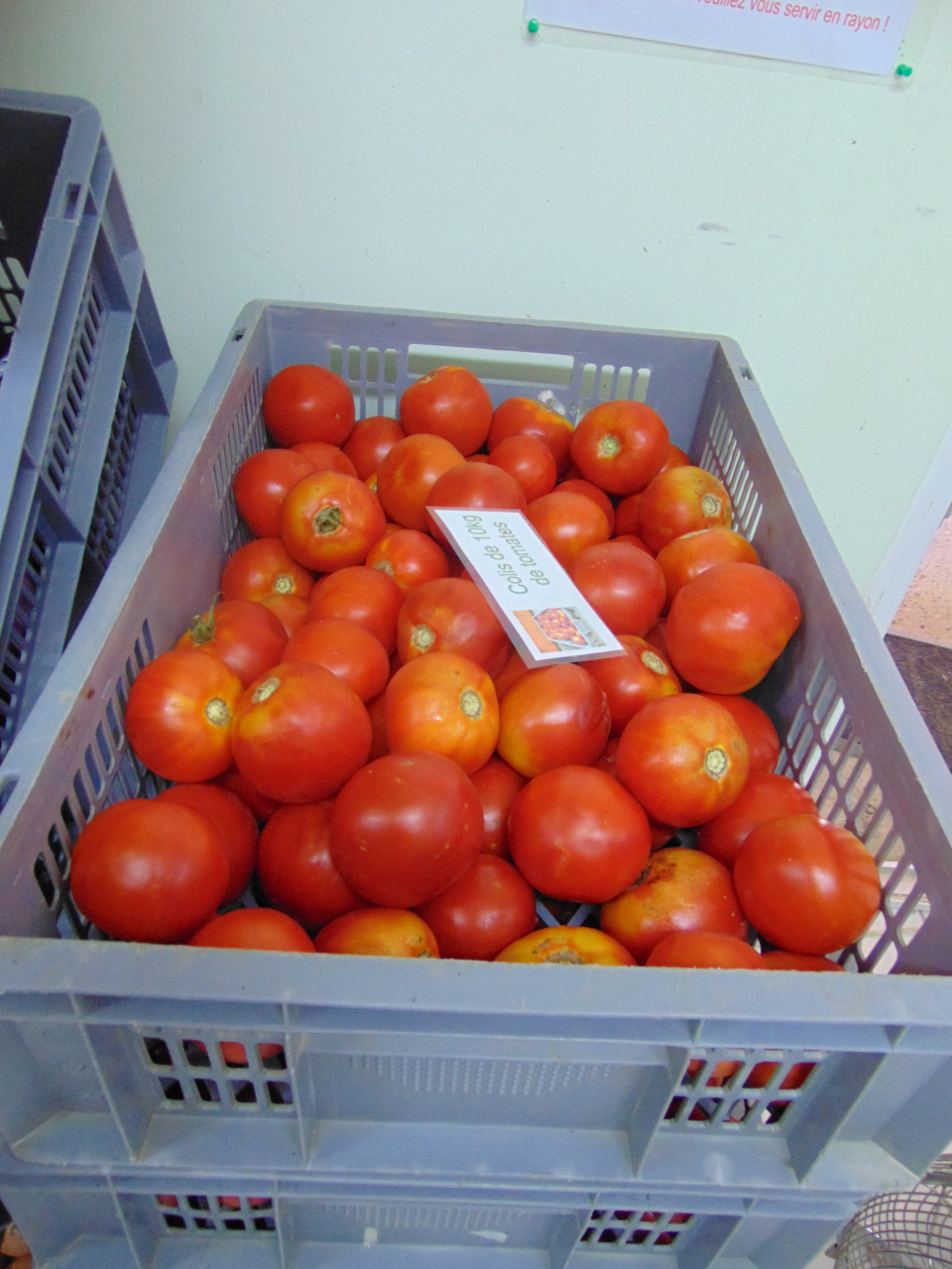 Cagette de tomates 10kg - 1 u - Willers Hof - Locavor.fr