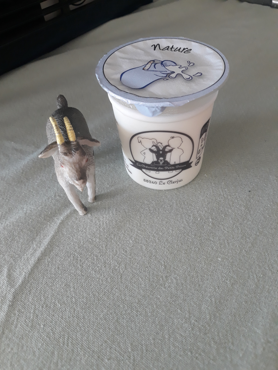 Yaourt chèvre nature - 125 g - La Chévrerie Des Petits Prince - Locavor.fr