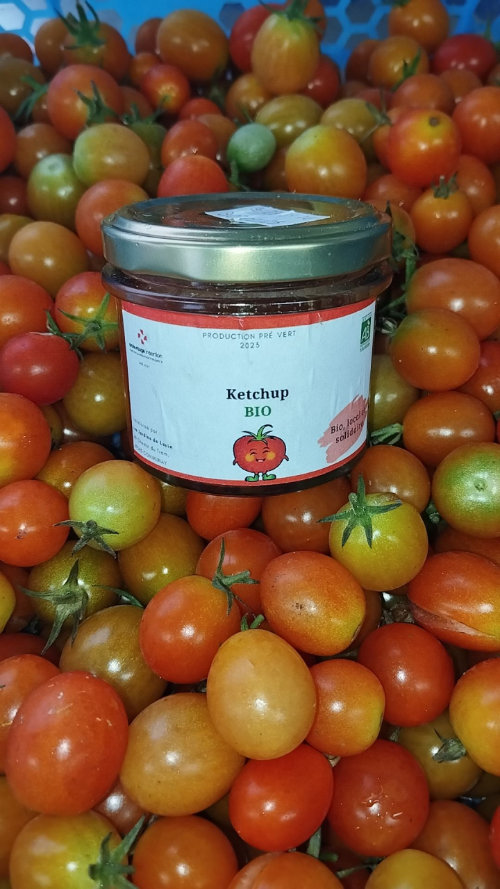 Ketchup - 110 g - Pré Vert - Locavor.fr