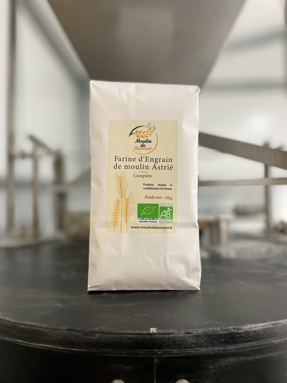 Farine d'engrain (petit épeautre) complète - 1 kg - Earl De Bonvent ...