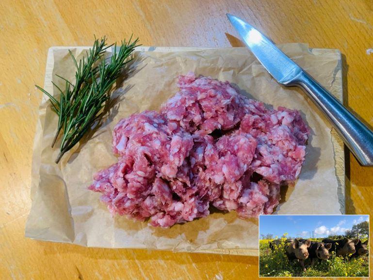 Chair à saucisse - porc plein air - 0.5 kg - La Ferme De Launay ...