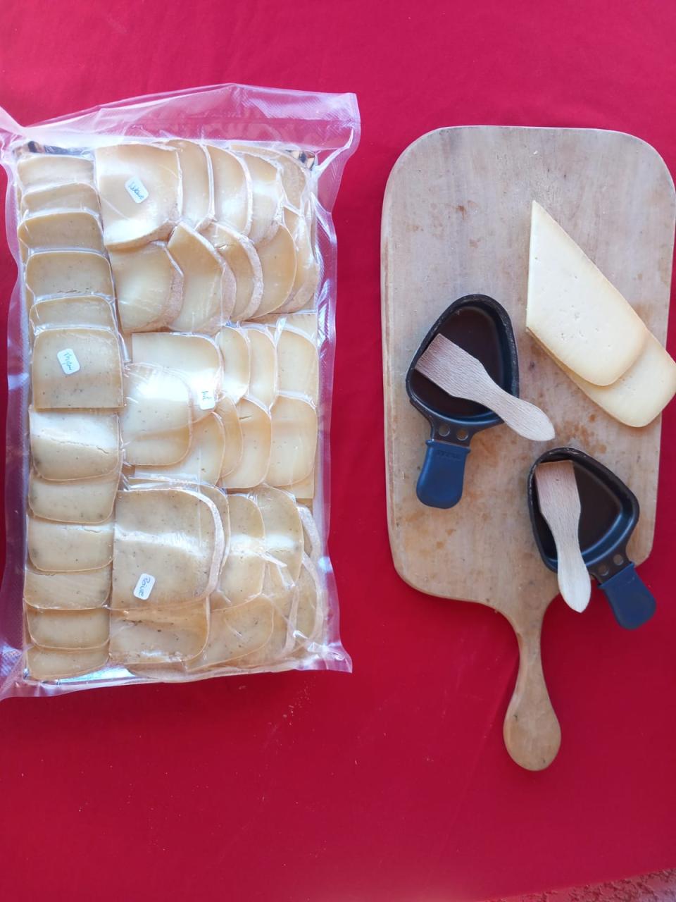 Plateau de fromages à raclette 4 personnes - 4 u - Sas Fromagerie L ...