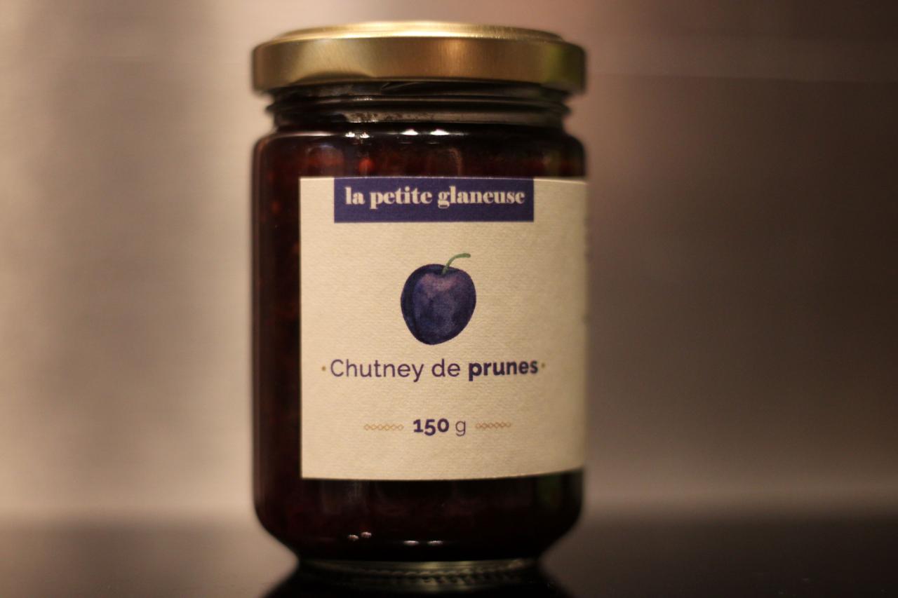 Chutney de prune - 150 g - La Petite Glaneuse - Locavor.fr