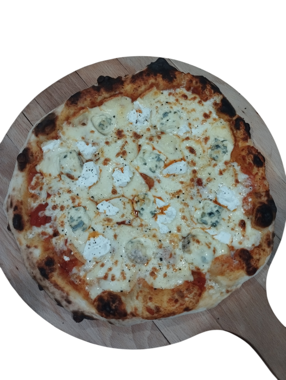 Pizza 3 fromages - 400 g - Les Gâteaux De Babooh - Locavor.fr